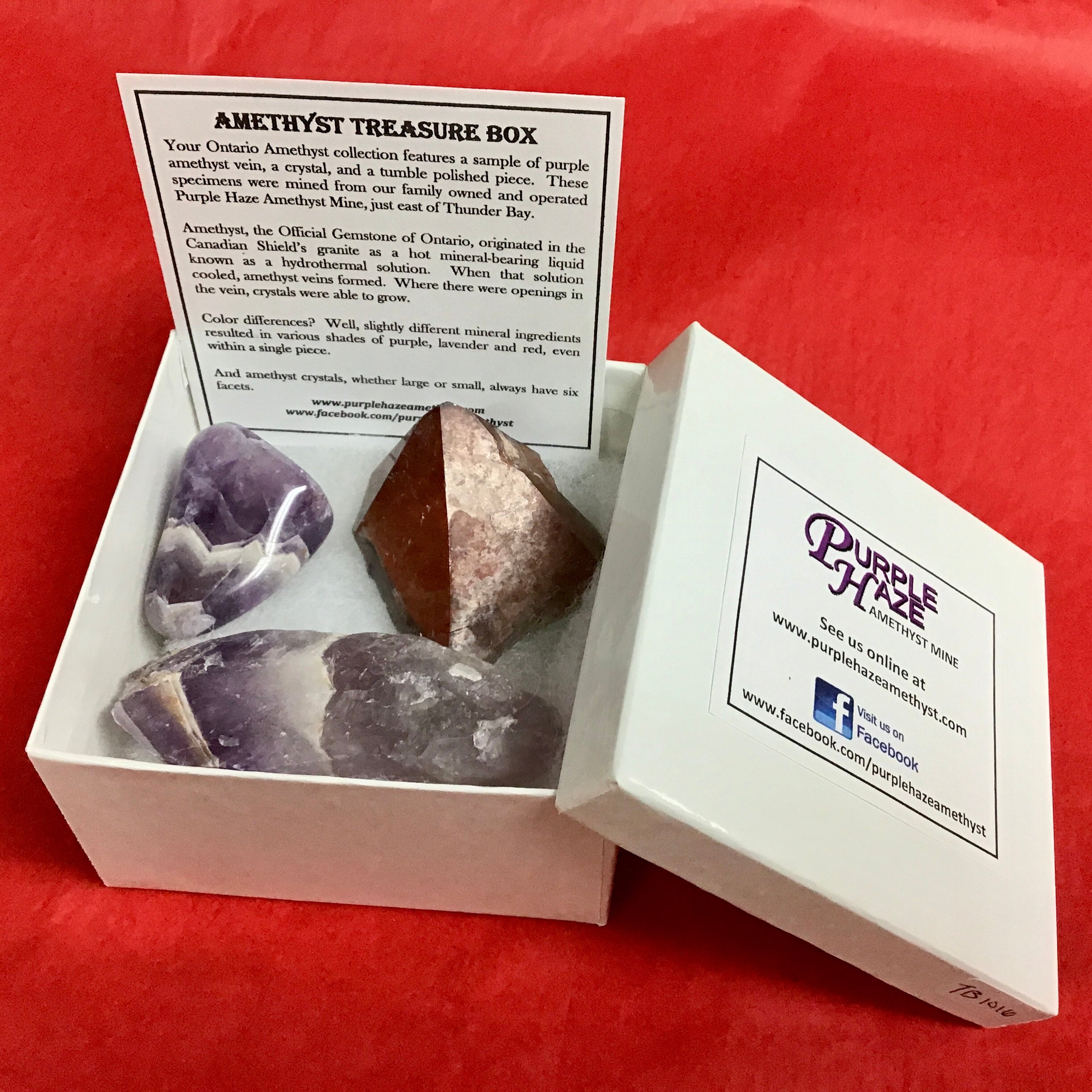 Amethyst Treasure Box | Purple Haze Amethyst
